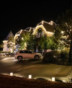 Outdoor lights installed by Dallas Landscape Lighting electricians