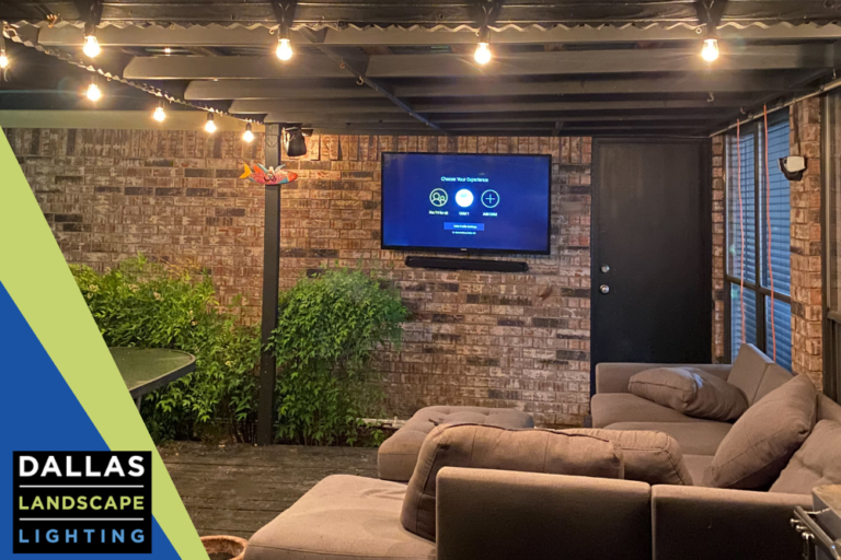 Deck Lighting Installation | Dallas Landscape Lighting