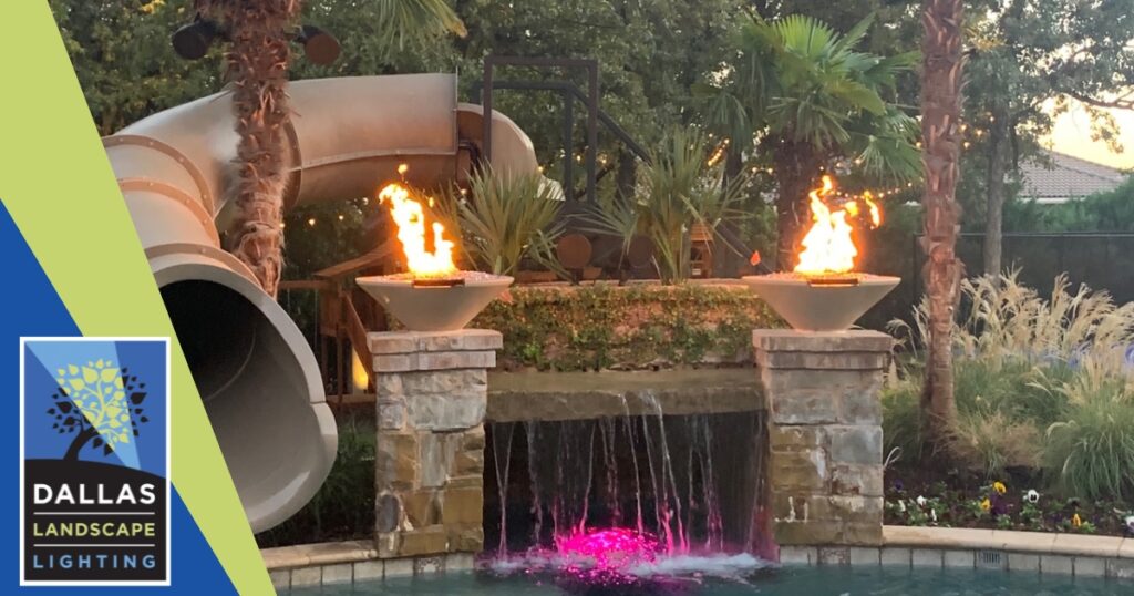 Outdoor Gas Lighting in Dallas | Design & Installation