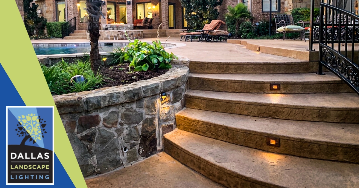 Outdoor Stair Lighting in Dallas | Installation & Maintenance Tips