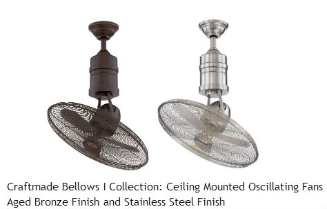 Outdoor Oscillating Fans Ceiling Mount | Shelly Lighting